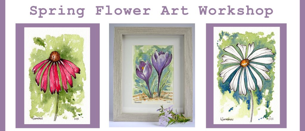 Spring Flower Art Workshop with Louise Earnshaw – Natural World Centre
